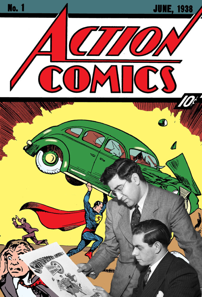 Comic Creator Credit Tarnished Gold